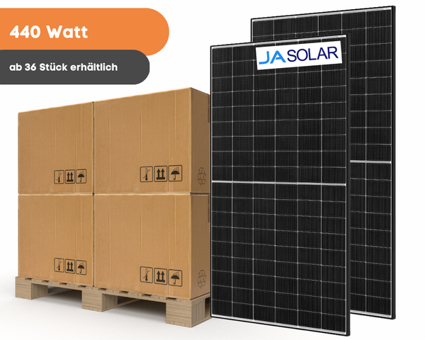JA 440W - Dual Glass Bifacial - Palette – SolarPlex